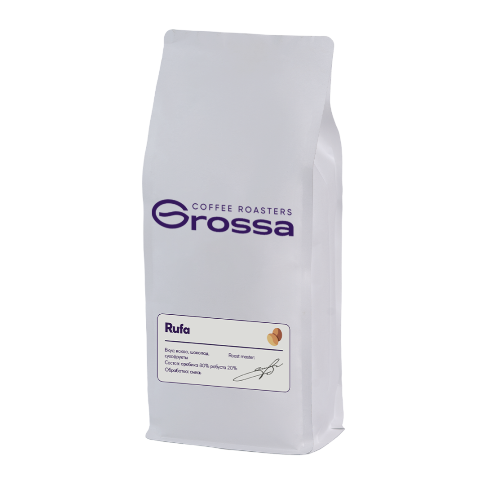 Grossa Rufa - чашка какао, сухофрукты, шоколад